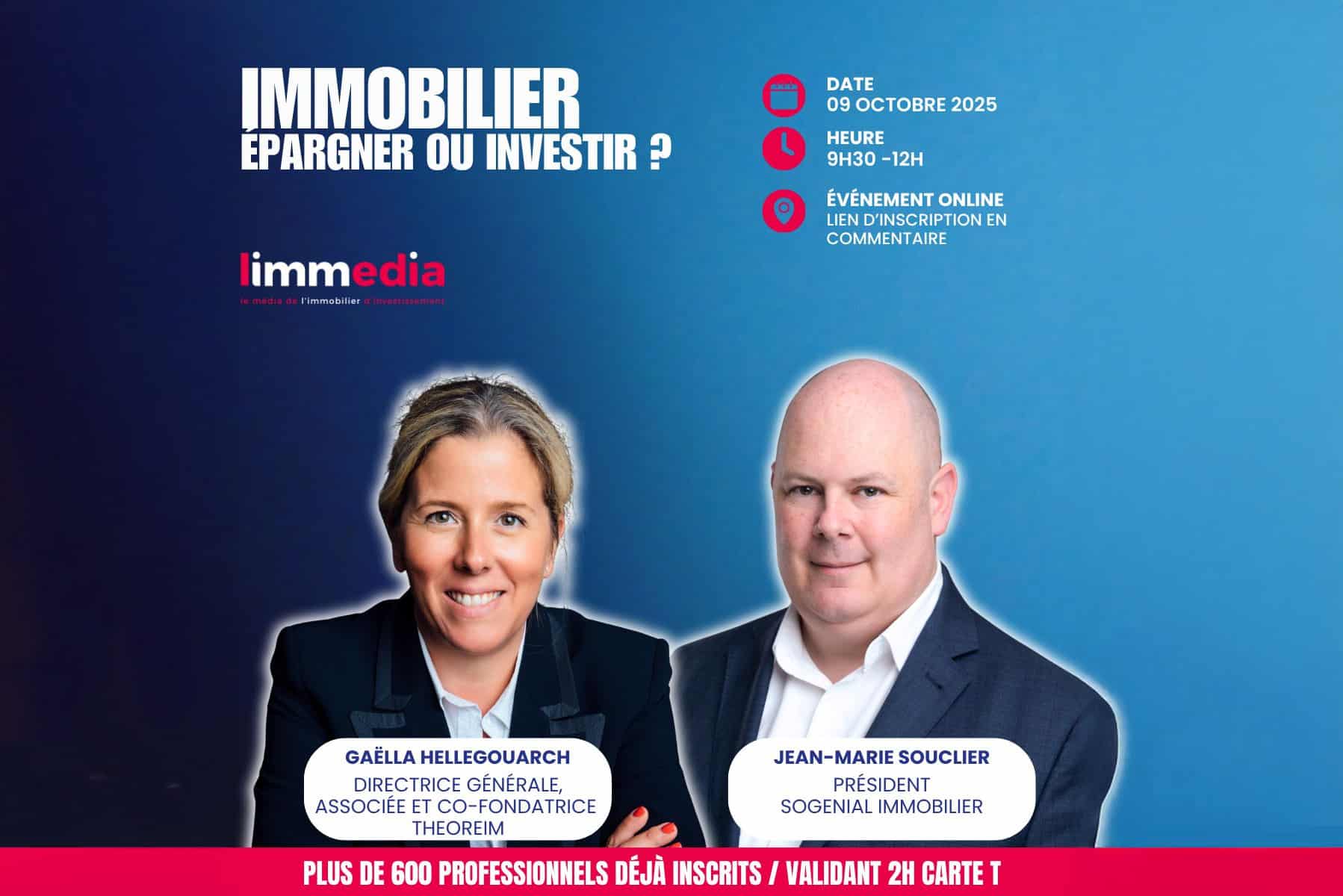 LIMMEDIA : Jean-Marie SOUCLIER (Sogenial Immobilier) est intervenu aux ...